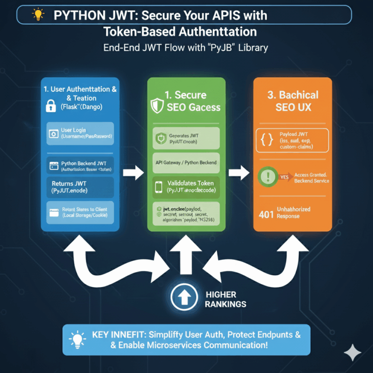 python jwt: How to Securely Implement jwt in python - json web token
