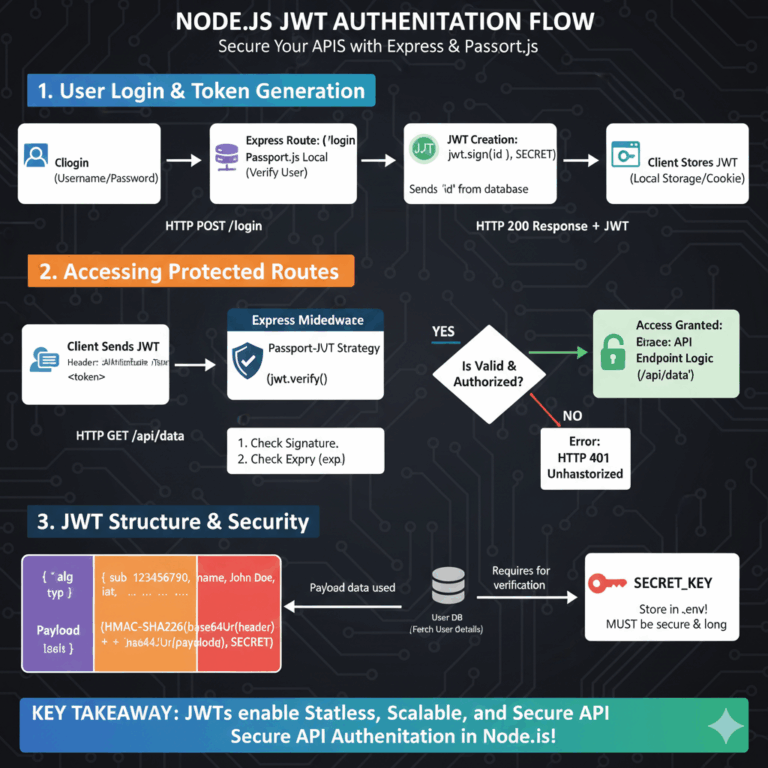 How to Implement node jwt Authentication in Node.js Applications - json ...