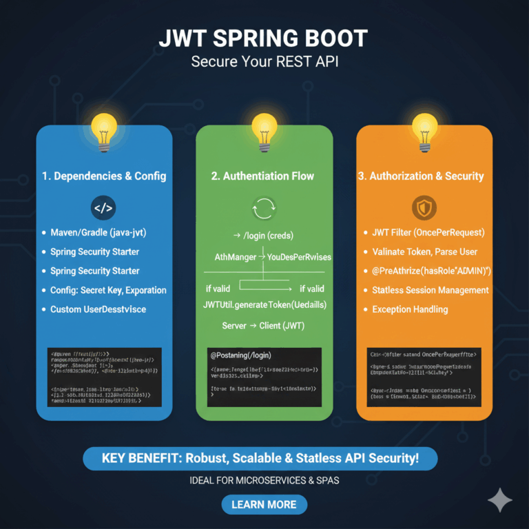 jwt spring boot: How to Secure Your spring boot APIs with jwt authentication and jwt token ...