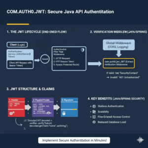 How to Use com auth0 jwt jwt for JWT Verification and Creation in Java ...