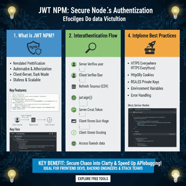 jwt npm: Implementing json web tokens with the jsonwebtoken npm package ...